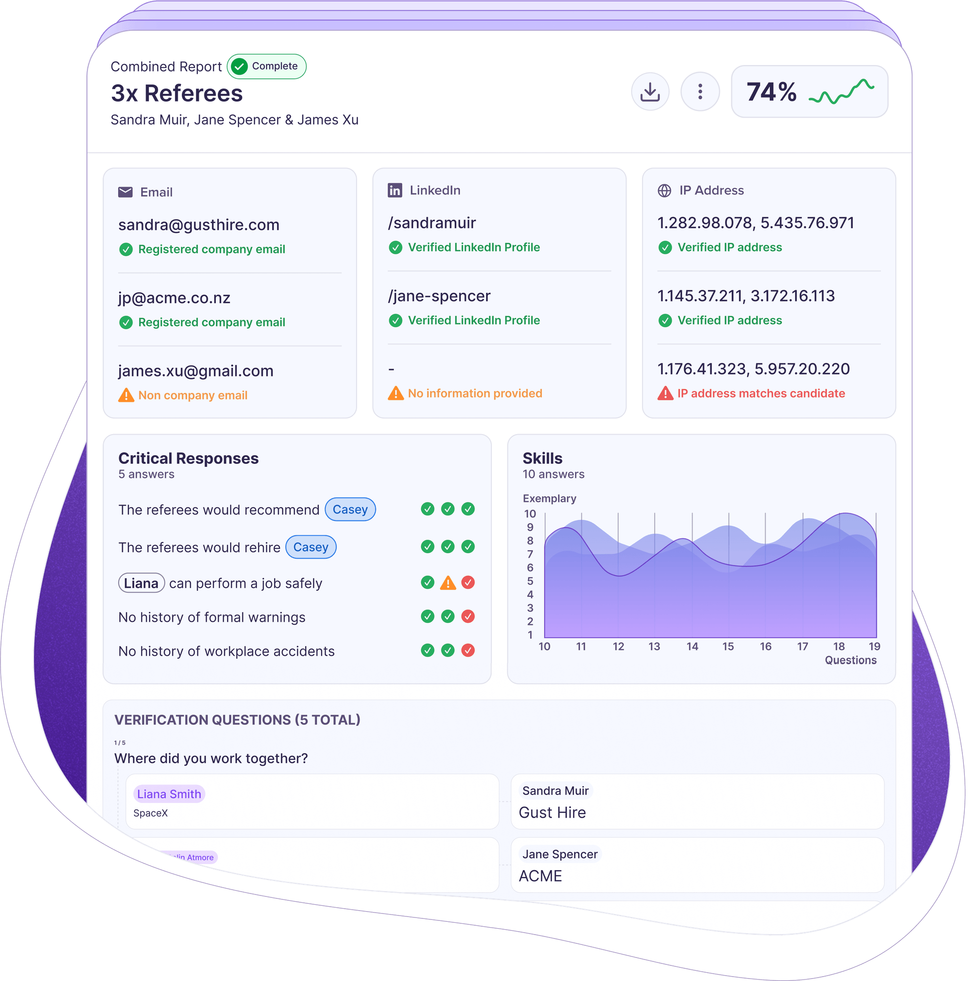 Online Reference Checks Made Simple | Checkmate